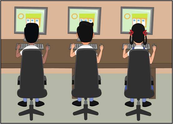 I Attend Computer Class at School – Inclusive Education